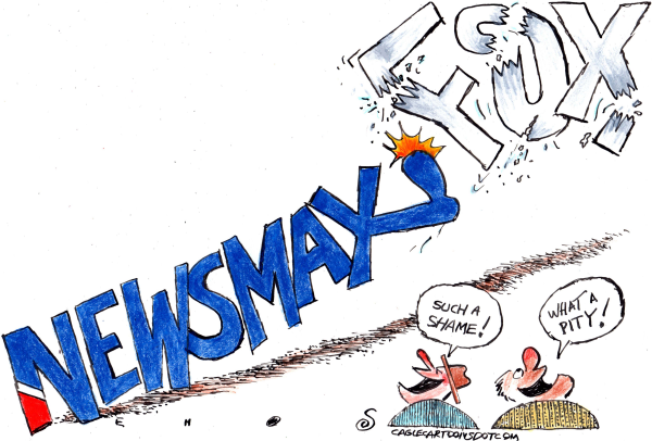 NEWSMAX TRUMPS FOX NEWSMAX TRUMPS FOX