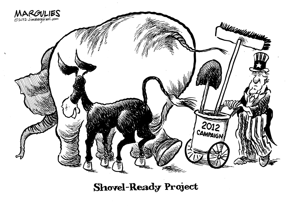 Shovel Ready Project Cartoons Shovel Ready Project Cartoons