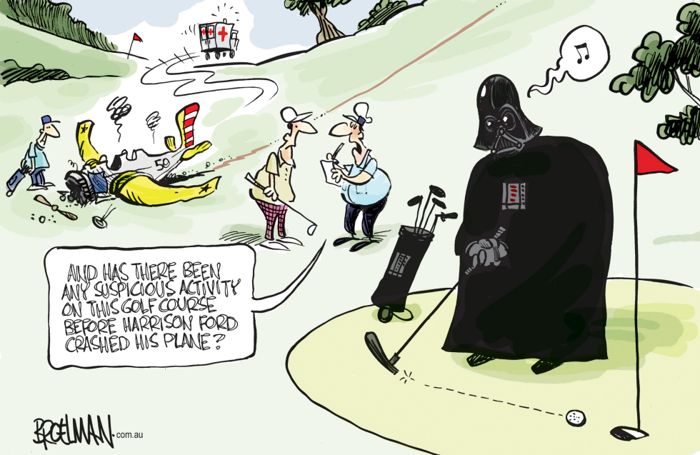 Harrison Ford Plane Crash Cartoons Harrison Ford Plane Crash Cartoons